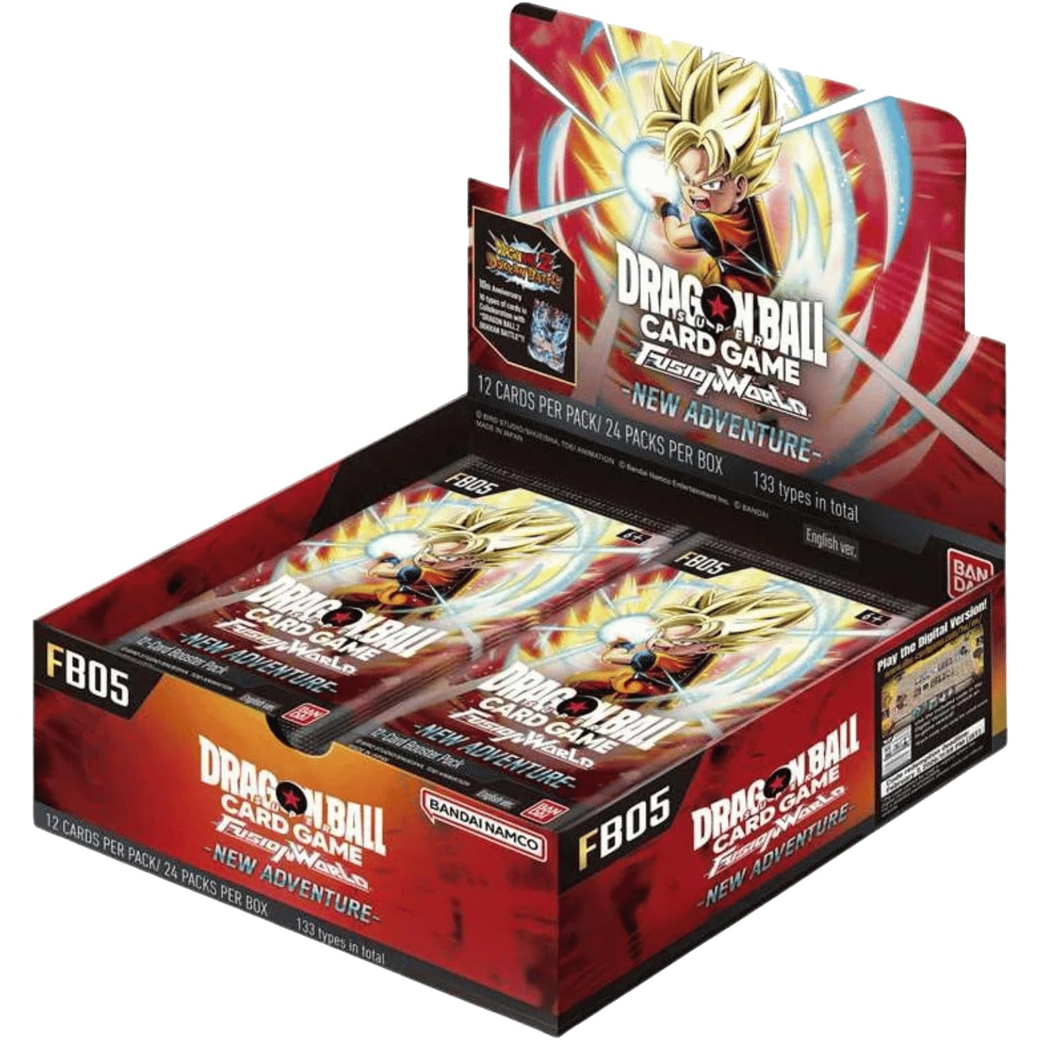 Dragon Ball Super TCG: Fusion World - New Adventure FB02-FB05 Booster ...